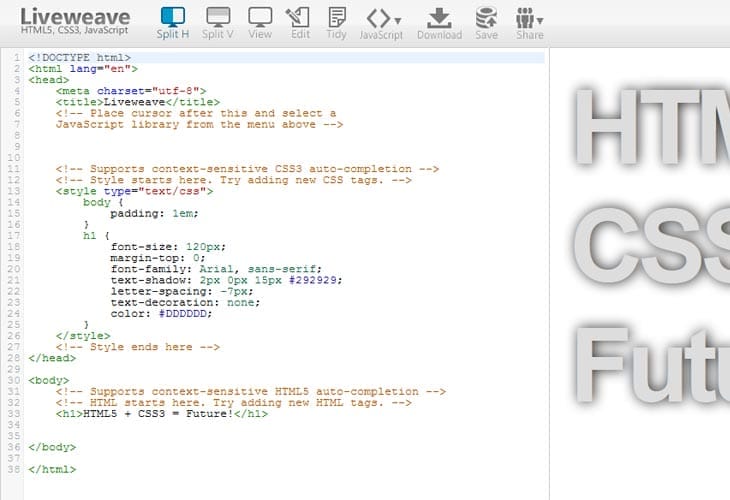20 New Online Html5 Tools For Web Designers
