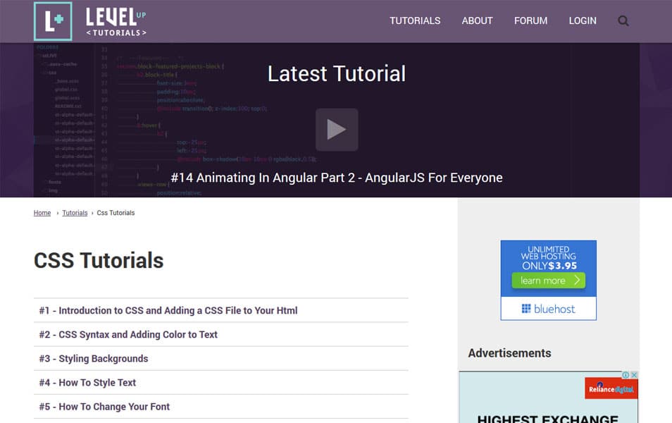 25 Best Collection Of Css Tutorial Websites Css Author 