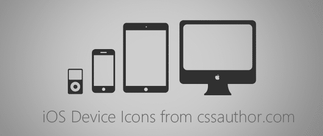 Excellent iOS Devices Icons PSD for Free Download - Freebie No: 30