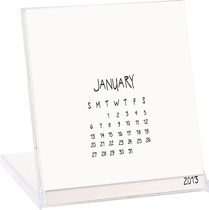 20 Awesome 2013 Calendar Designs