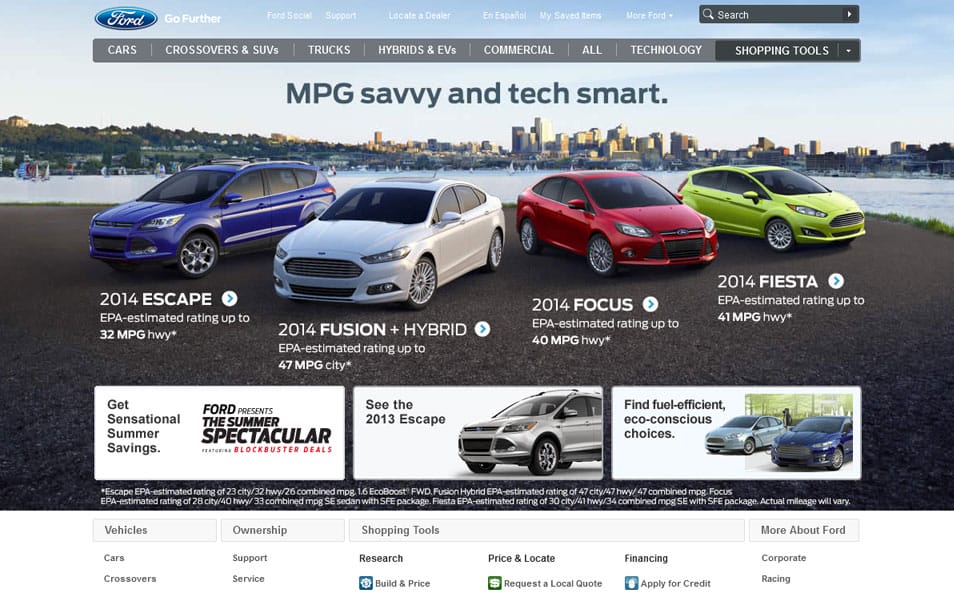 30 Beautiful Website Designs Inspired By Cars