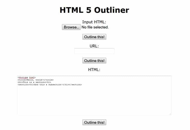 20 New Online HTML5 Tools for Web Designers
