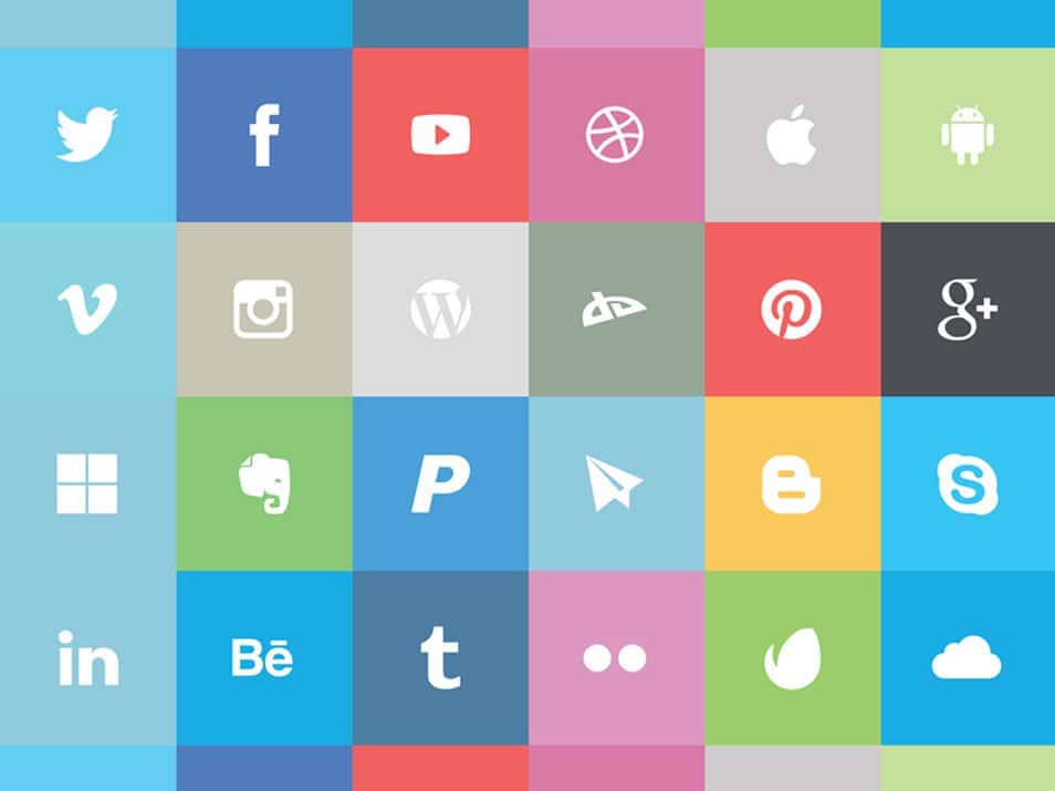 500+ Best Free Social Media Icon Sets › Free Icon Sets
