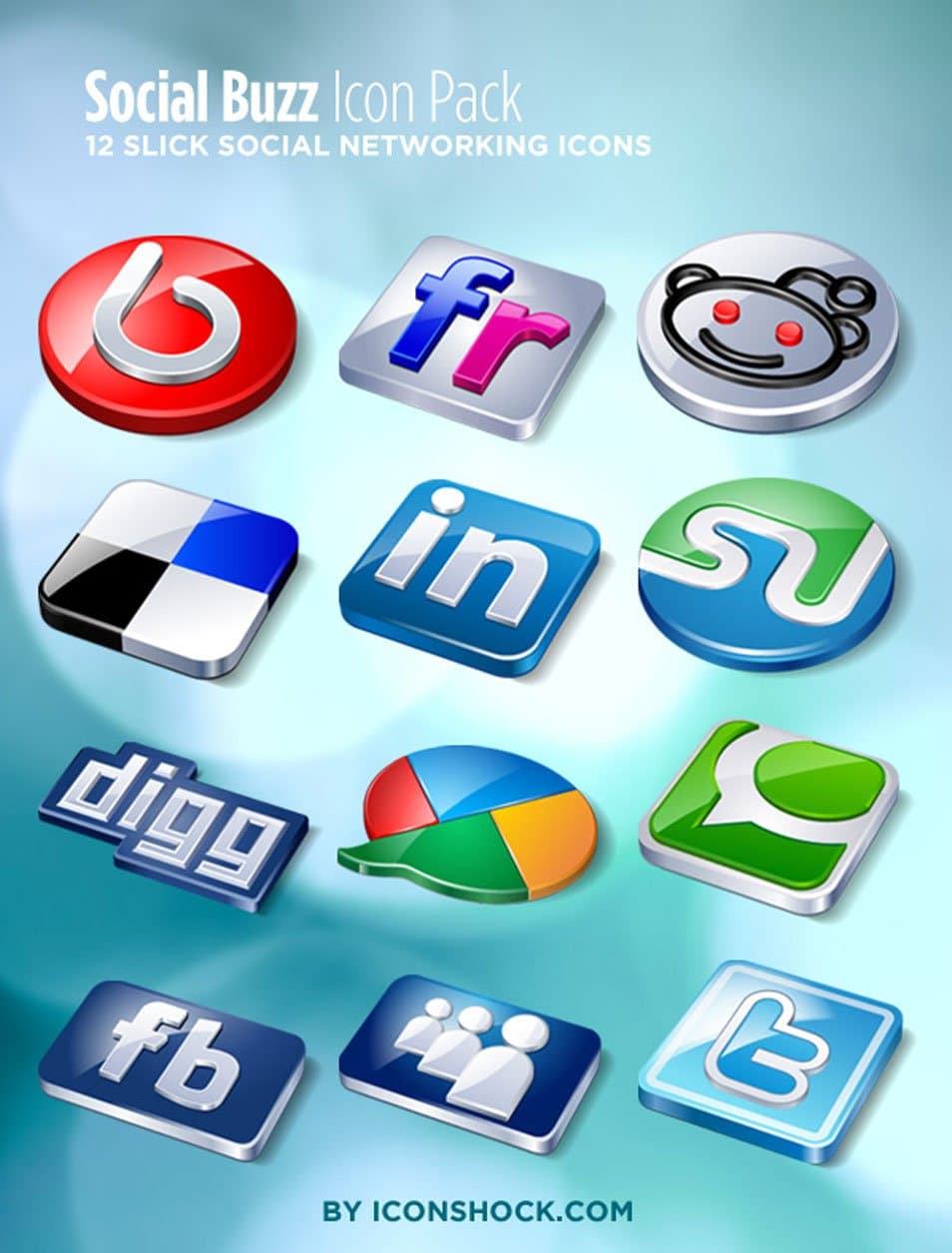 500+ Best Free Social Media Icon Sets › Free Icon Sets