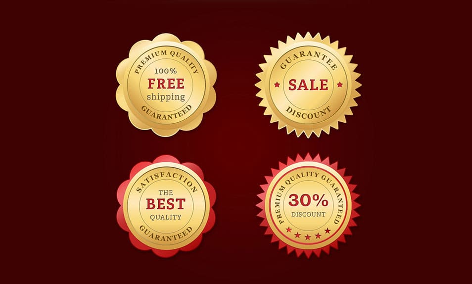 100+ Best Free Badges Vector & PSD » CSS Author