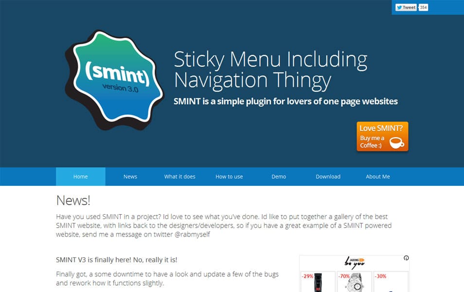 Best jQuery Scrolling Plugins for Websites | Believe the Logic