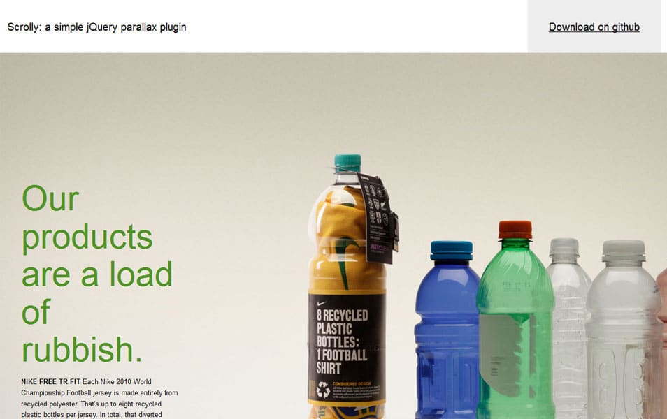 Best jQuery Scrolling Plugins for Websites | Believe the Logic