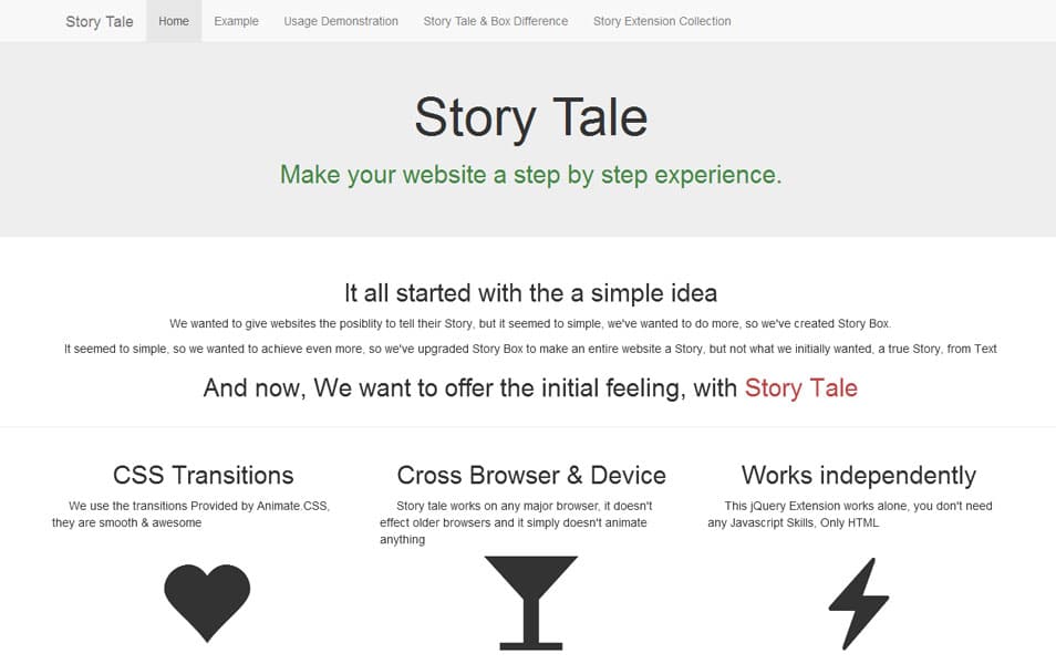 Best jQuery Scrolling Plugins for Websites | Believe the Logic