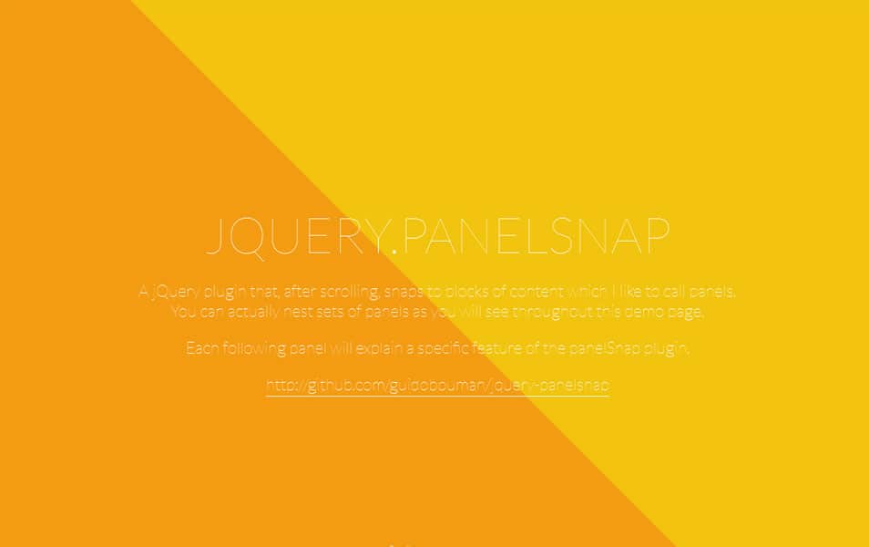 Best Jquery Scrolling Plugins For Websites Believe The Logic