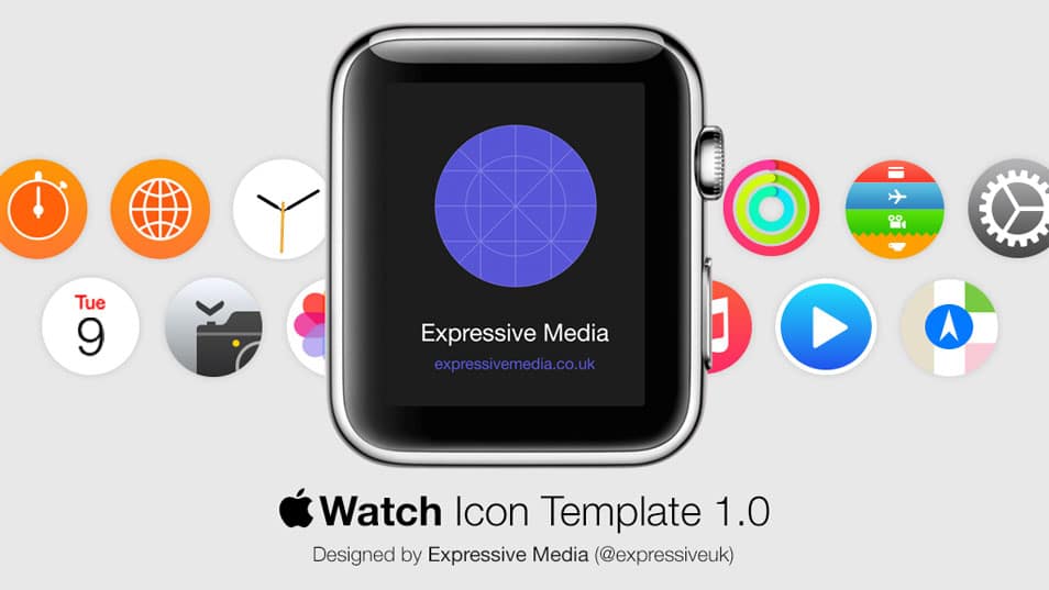 100+ Apple Watch Design Resources (Mockups, UI Kits, Tool)