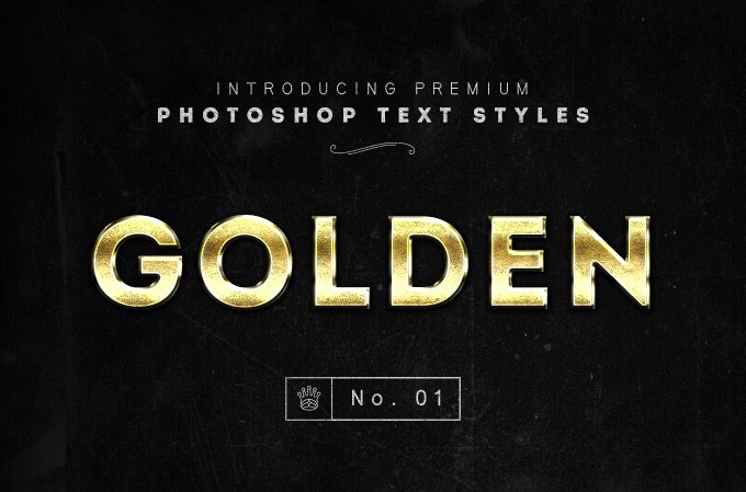 Gold Font Psd Downloads - sharaapps