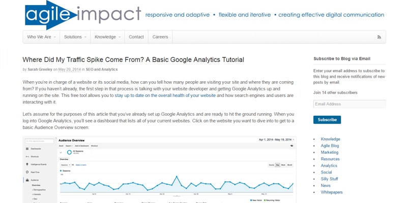 Google Analytics Tutorials and Tips » CSS Author